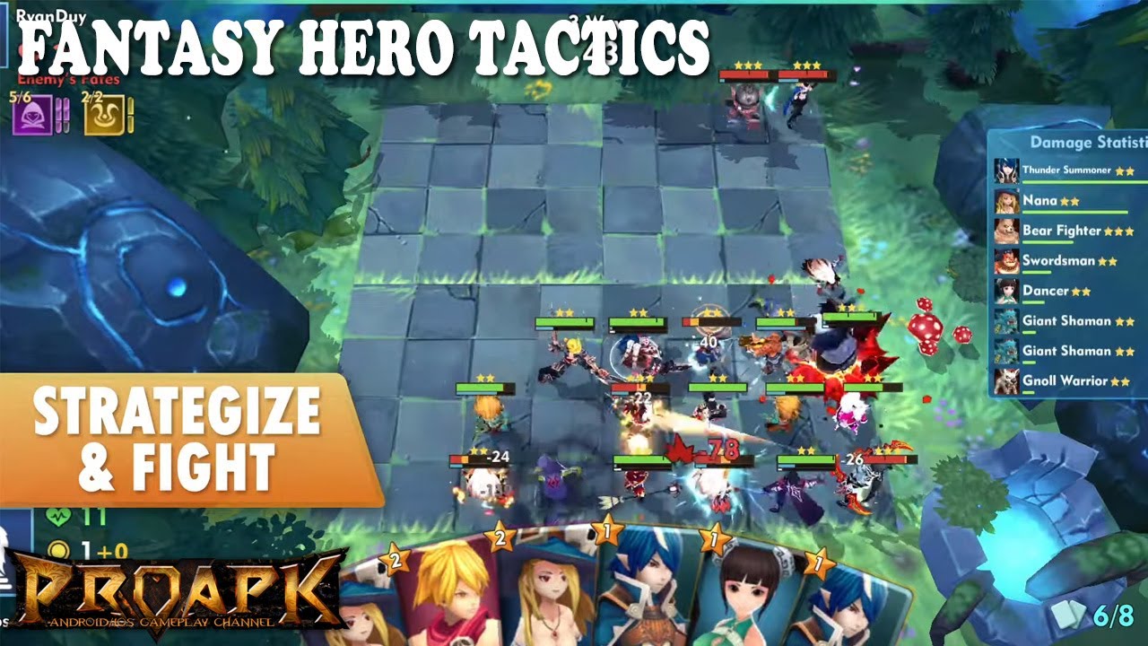 Fantasy Hero Tactics Android Gameplay - YouTube