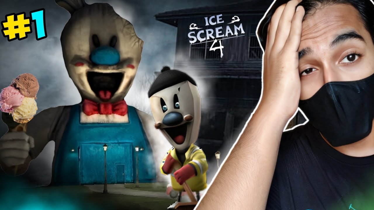 Escaping from SCARY Ice Cream Factory #1 - YouTube