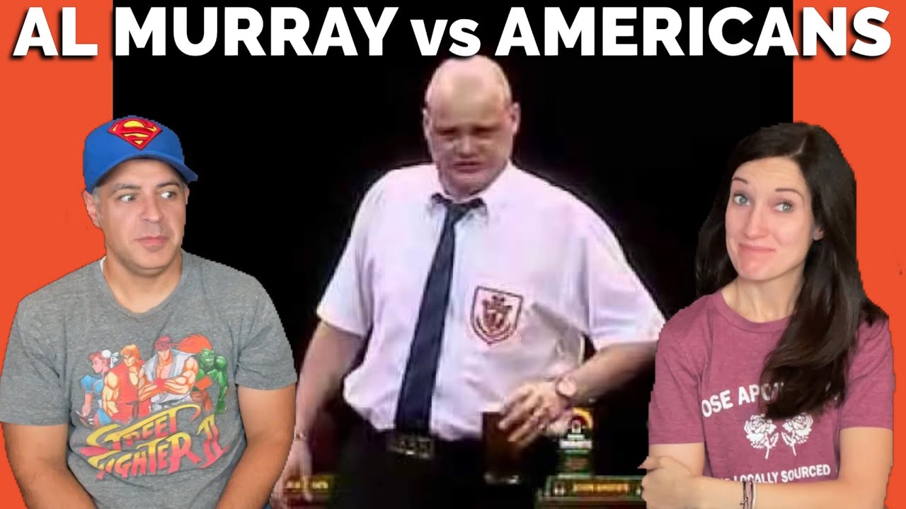 Al Murray vs Americans, Funny - REACTION - YouTube