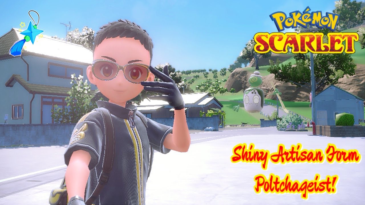 Pokémon Scarlet: SHINY ARTISAN FORM POLTCHAGEIST VIA MASS OUTBREAK ...