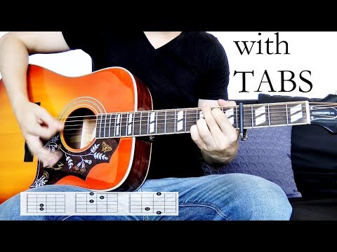 Skillet - Stars Acoustic [Guitar Cover with Tabs]