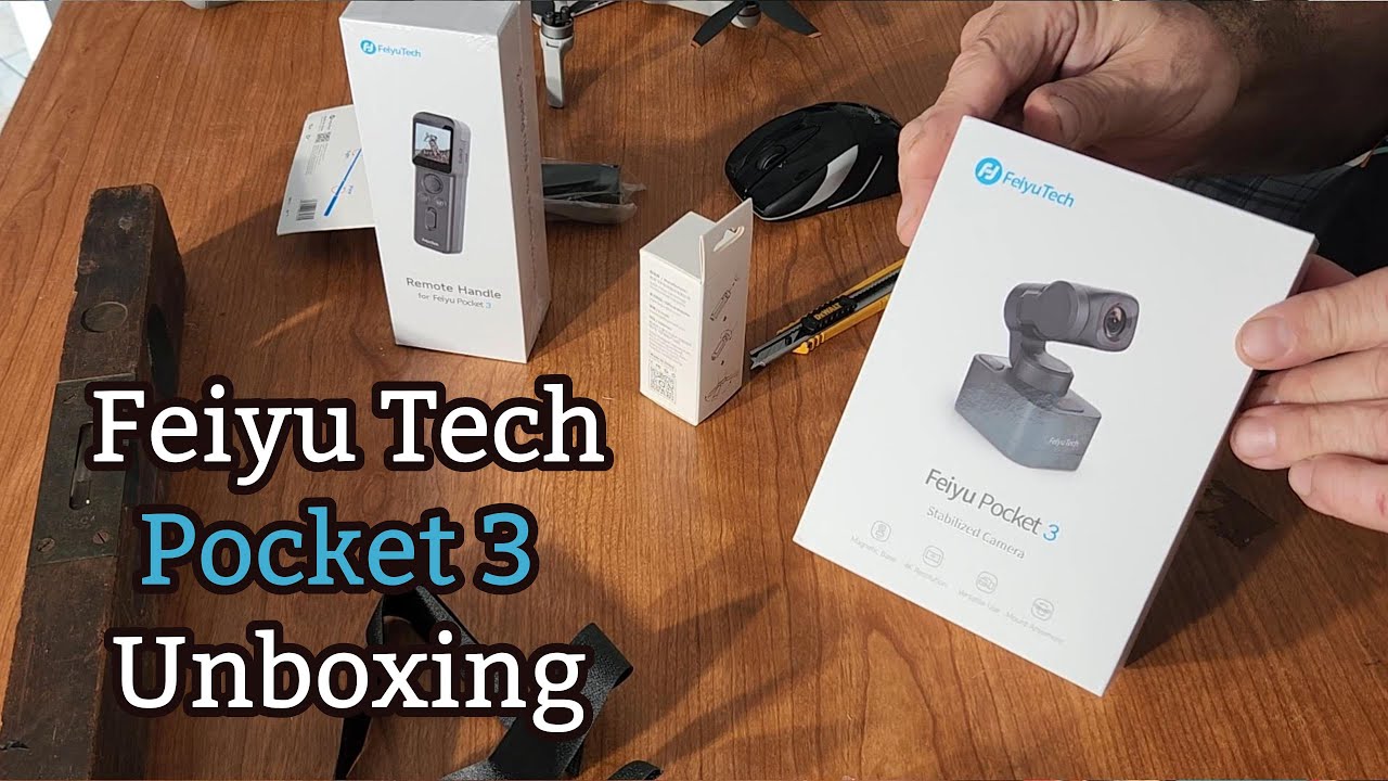 Feiyu Tech Pocket 3 Unboxing - YouTube