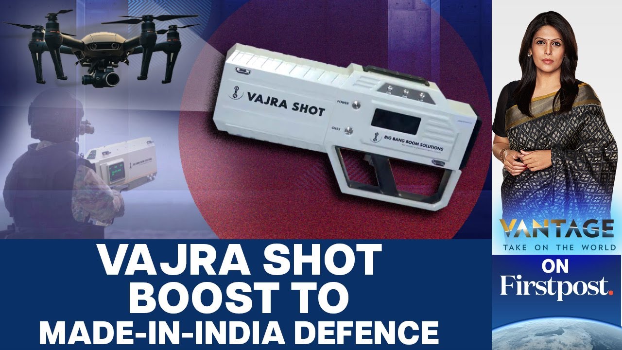 Why Anti-drone Gun Vajra Shot is Crucial for India | Vantage with Palki ...