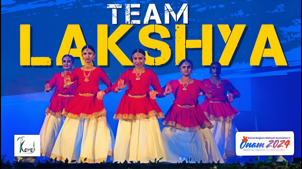 Semi Classical Fusion Dance | Team Lakshya | Kairali Belgium Onam 2024 - YouTube