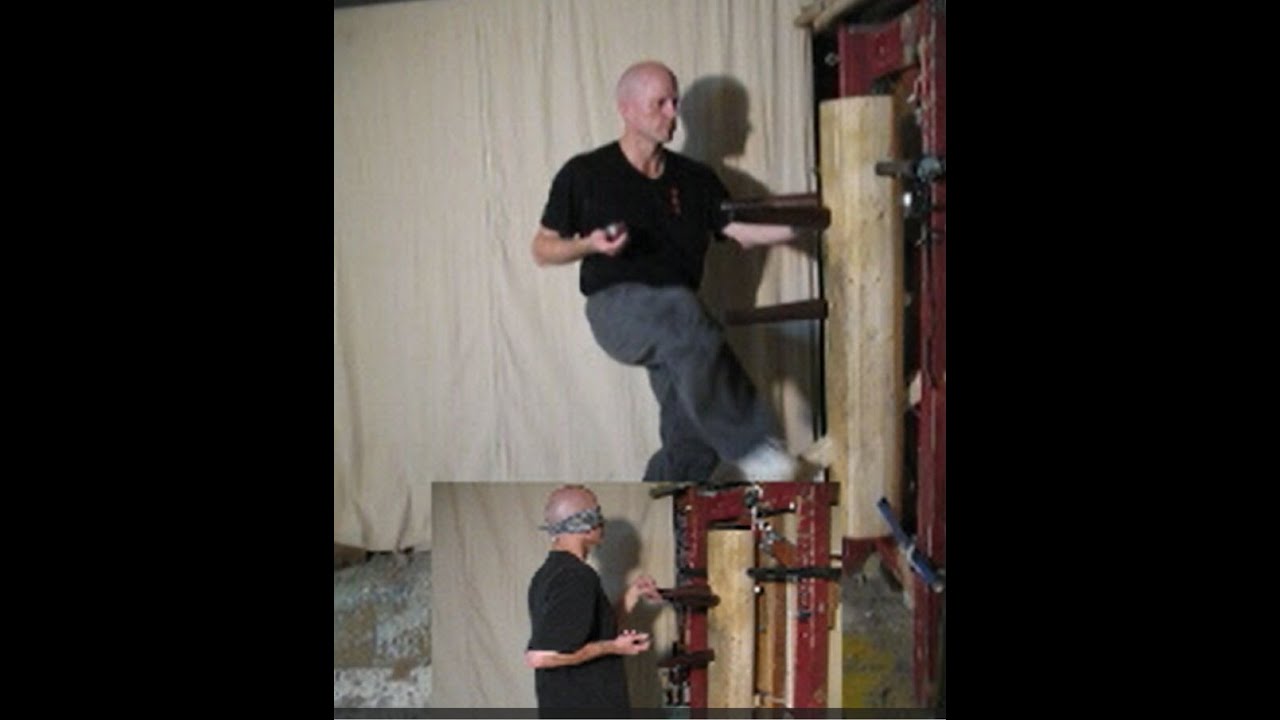 LEFT HANDED WING CHUN MOOK JONG (WOODEN DUMMY), FORWARD AND REVERSE ...