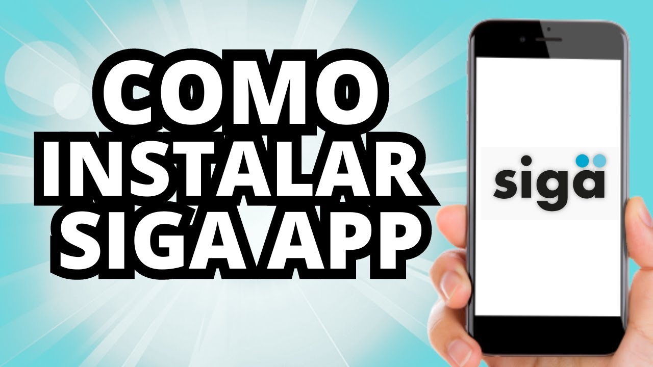 Como instalar SIGA APP no IPhone ou no Ipad | SIGA App agendamento ...