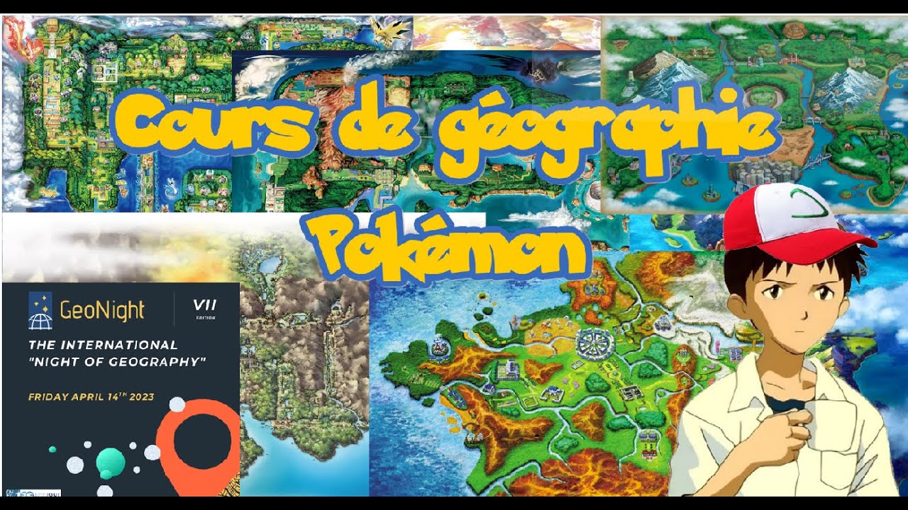 Cours de géographie Pokémon - Geonight 2023 - YouTube