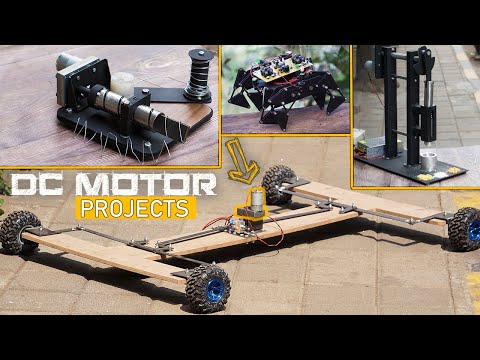 Top 10 DIY Projects using DC Motors - YouTube