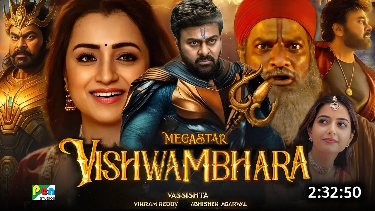 Vishwambhara Full Movie Hindi Dubbed 2025 Teaser Reaction | Chiranjeevi ...