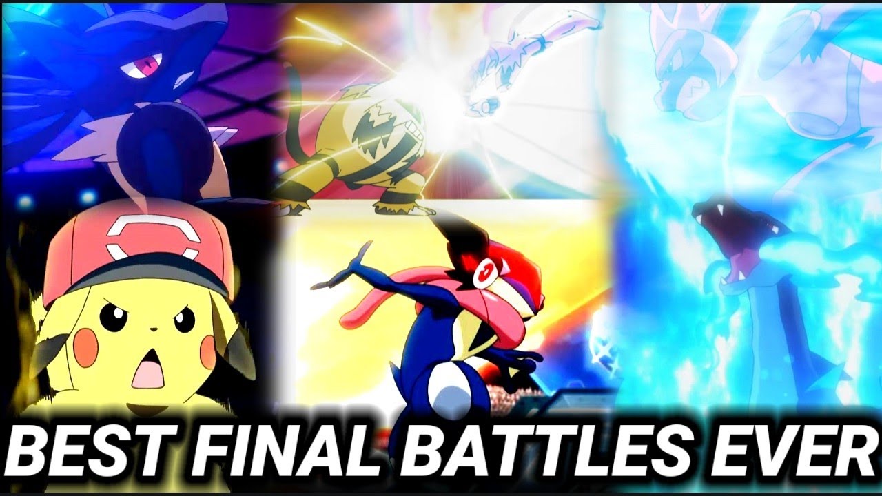 Best Final Battles of Pokemon | Best Rivalries ever | Best Pokemon ...