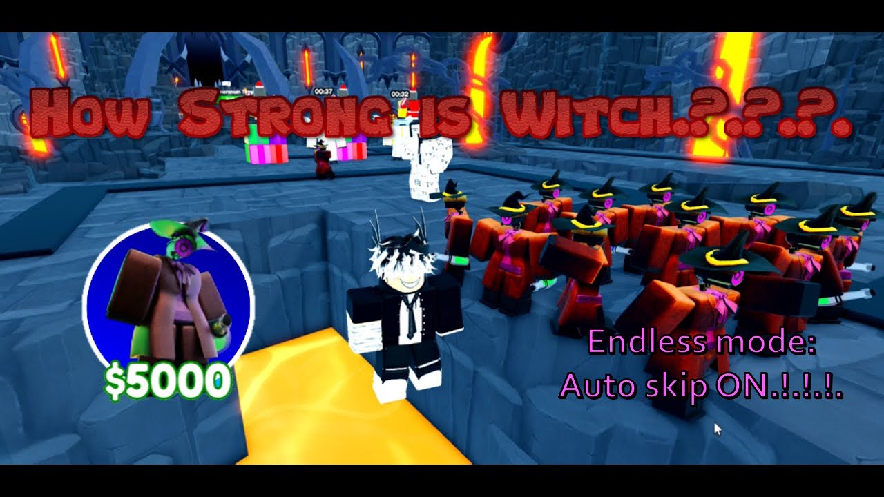 Toilet Tower Defense (TTD): Witch (Halloween Special) - YouTube