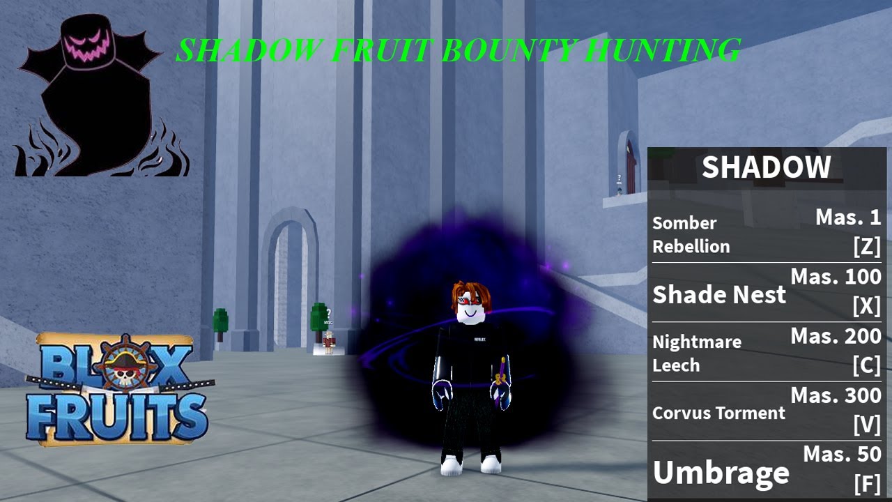 Blox Fruits SHADOW FRUITS BOUNTY HUNTING!!! - YouTube