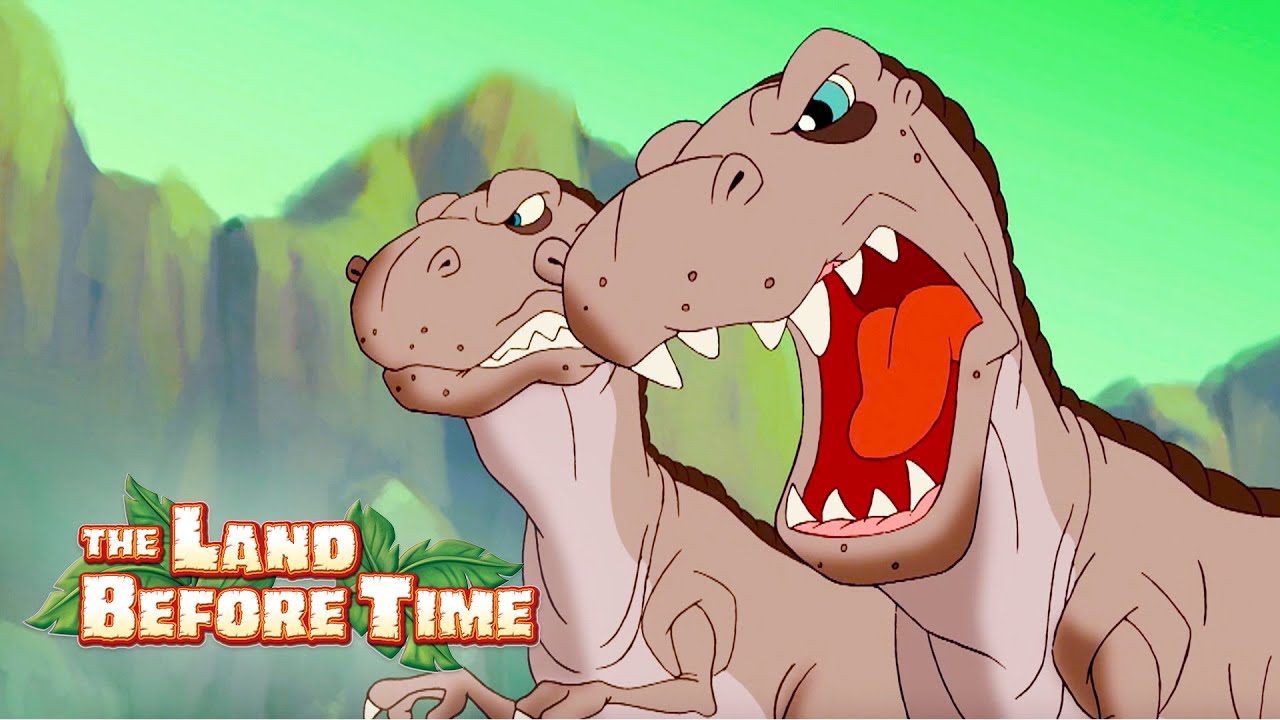 Longnecks Vs Sharptooth | Full Episode | The Land Before Time - YouTube