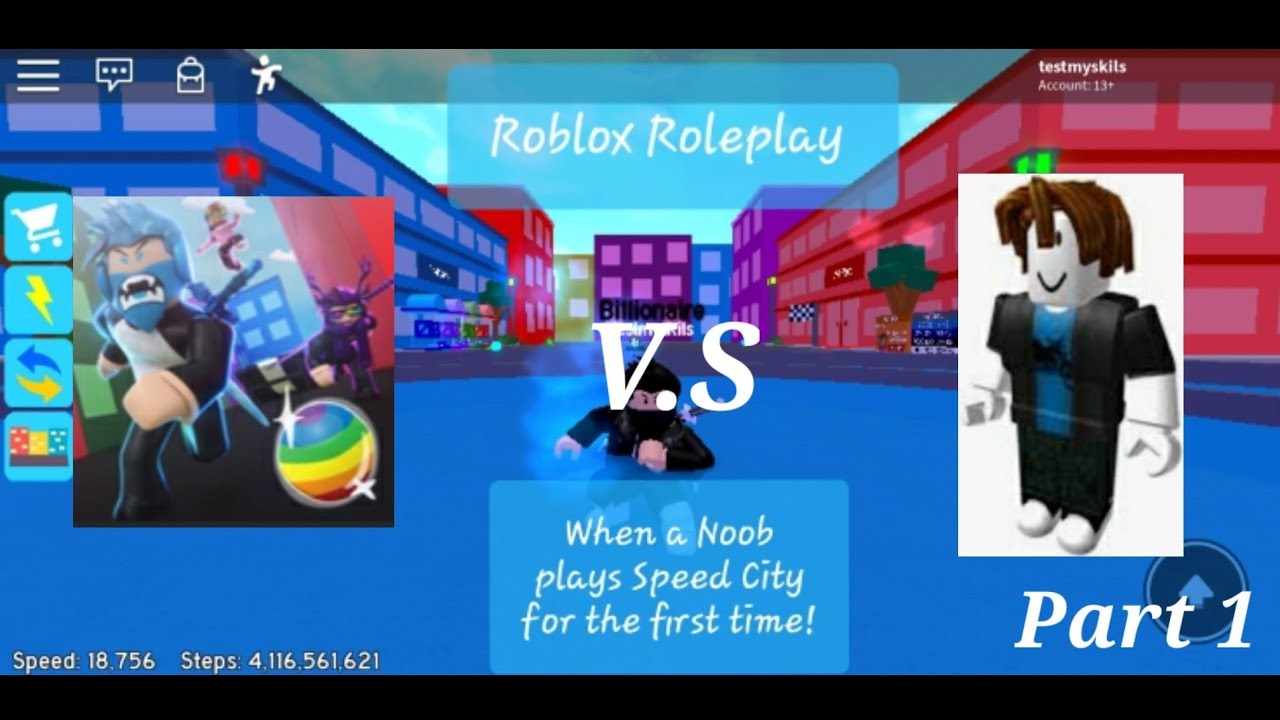 (ROBLOX Roleplay) When an Noob plays Speed City for the first time ...