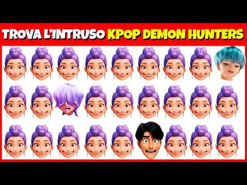 TROVA L'INTRUSO – Edizione KPOP DEMON HUNTERS 🔎😱 Quiz Su Film: Rumi, Jinu, Joey, Baby Saja, Mira