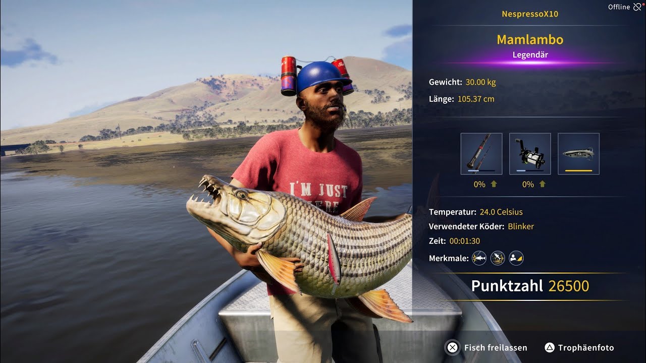 Call of the Wild: The Angler - Mamlambo | Legendary Fish For This Week ...