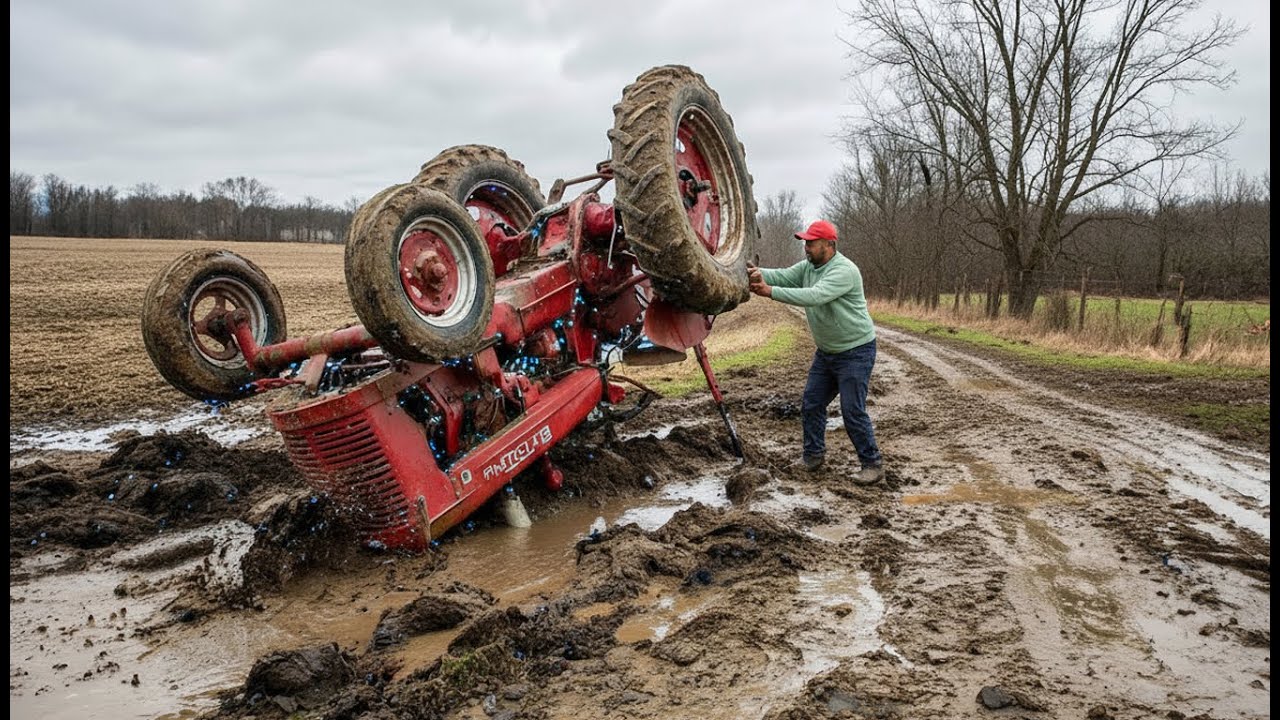 Unbelievable Tractor Fails Caught On Camera 2025 | Part 82 - YouTube
