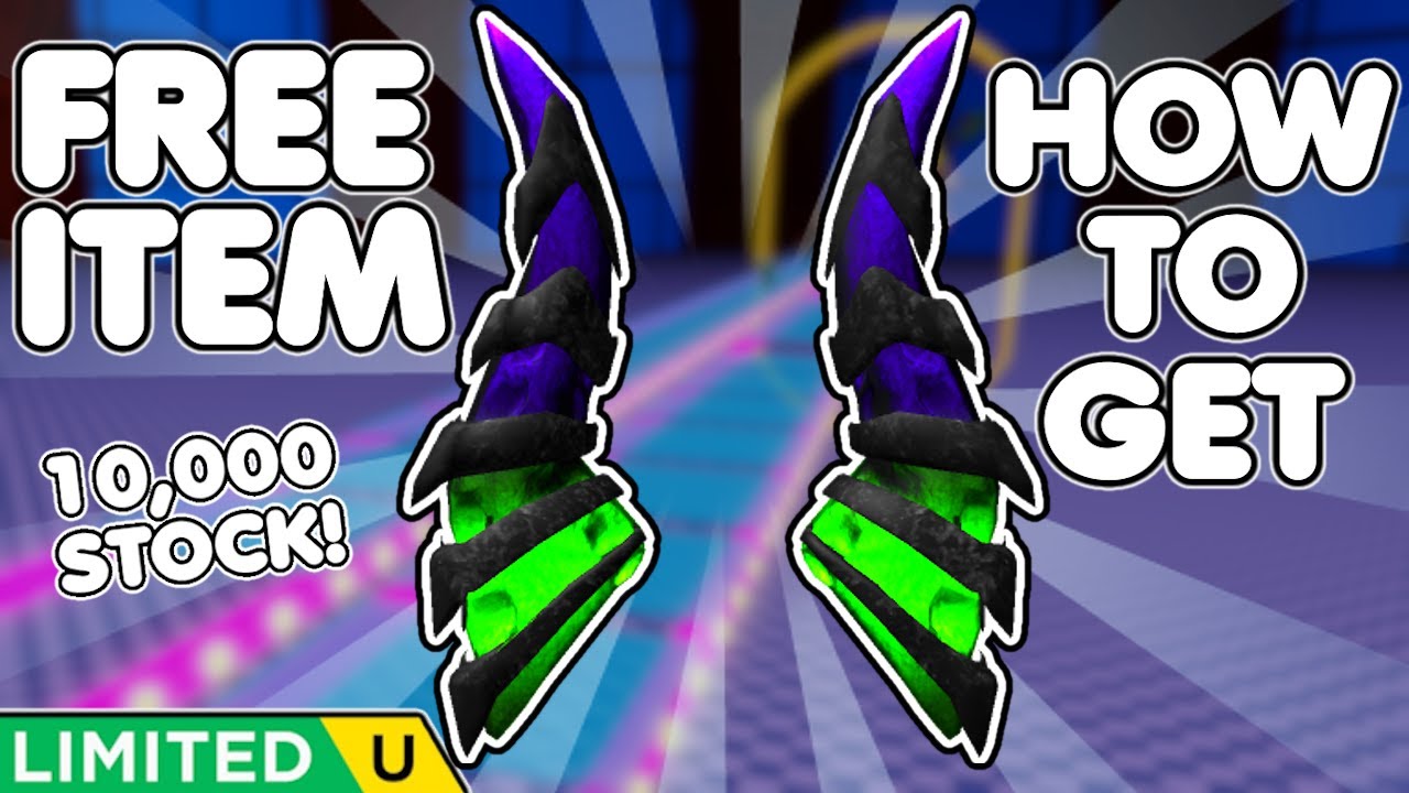 [FREE UGC] How to get the POISONOUS TOXIC HORNS in Roblox Impossible ...