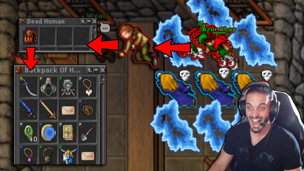 LOOTING BACKPACK ON BLESSINGS TRAP - YouTube