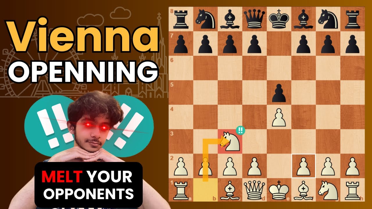 The BEST OPENING for White: The Vienna Game! MELT Up to 2000 Rated ...