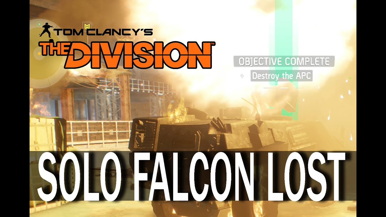 The Division - Falcon Lost Incursion SOLO [PATCHED] - YouTube