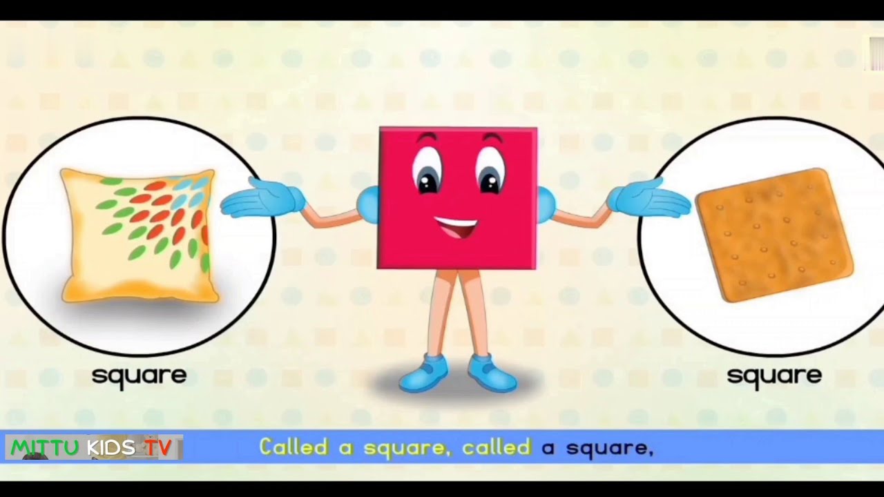 shapes song | Nursery Rhymes | shape songs for kids | shapes rhymes ...