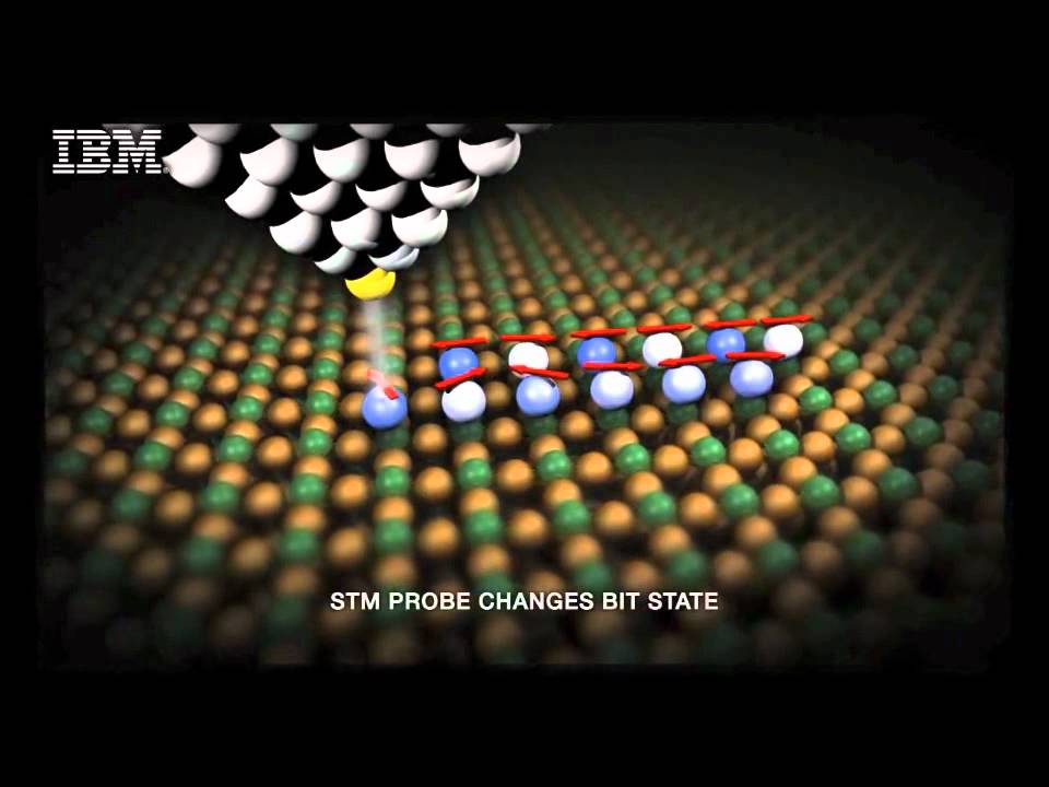 IBM stores binary data on just 12 atoms, one step closer to atomic data ...