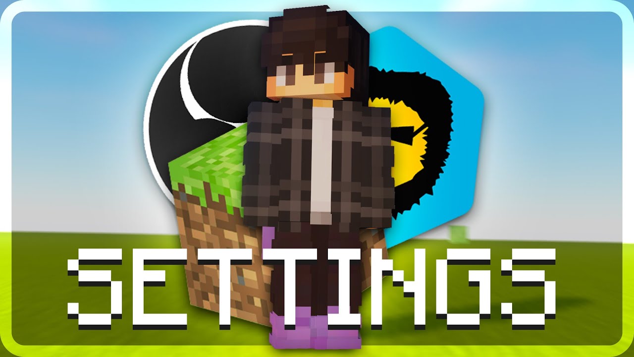 My Minecraft, BLC, & OBS Settings Release - YouTube