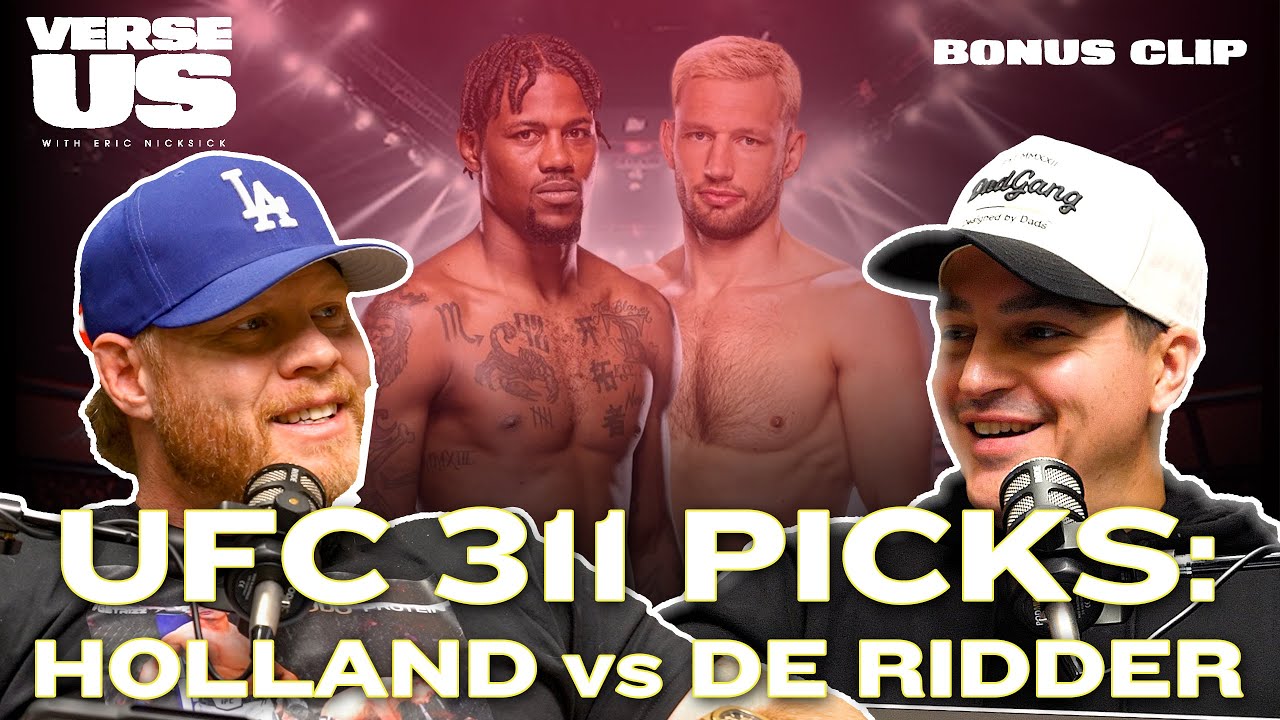 Eric Nicksick's UFC 311 Breakdown: Kevin Holland vs Reinier de Ridder ...