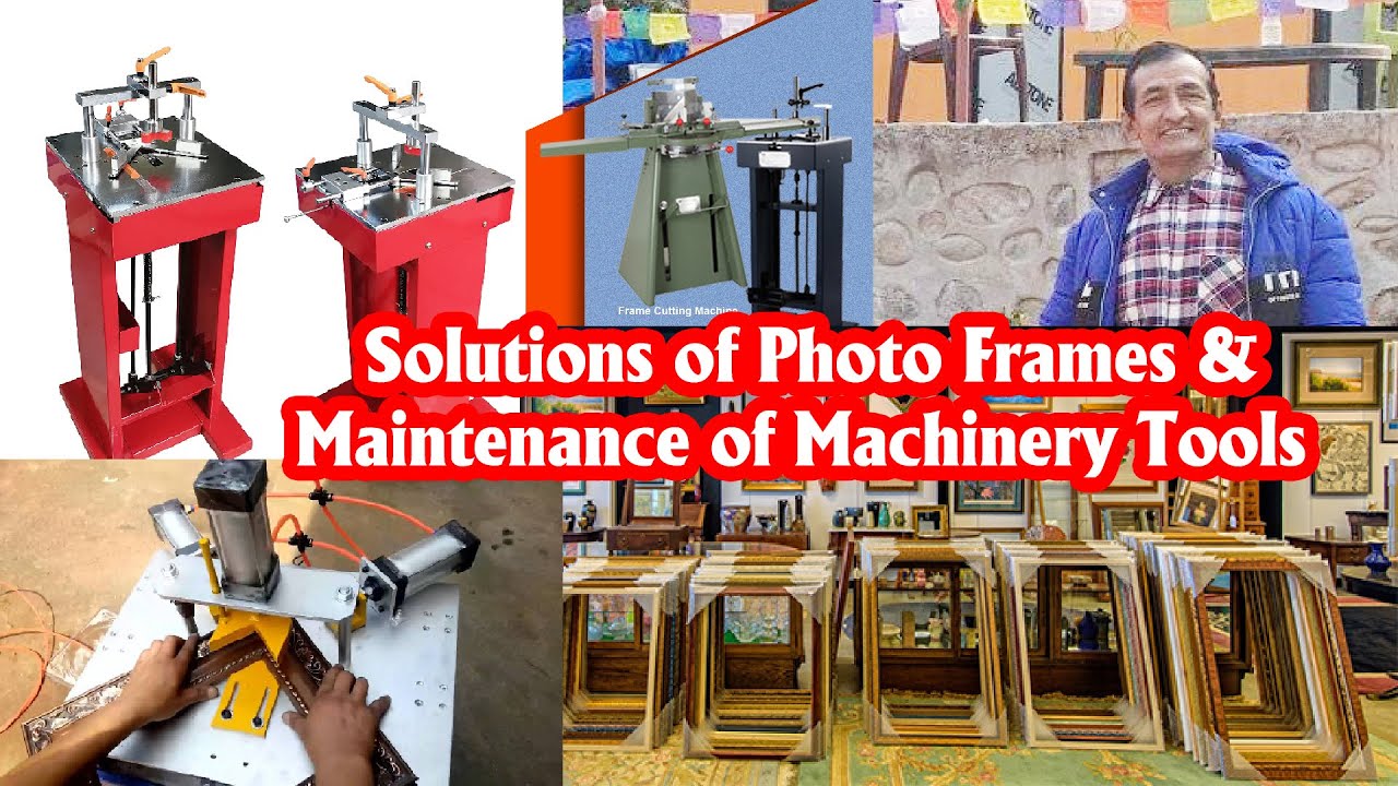 How to repair Photo Frame Machine | Punching Machine | Pinning Machine ...