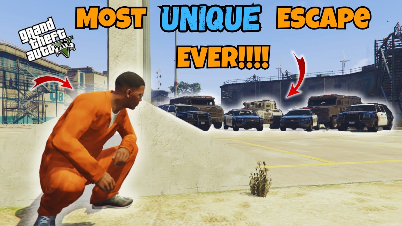 The Craziest PRISON ESCAPE Ever! 🤣🔥 - YouTube