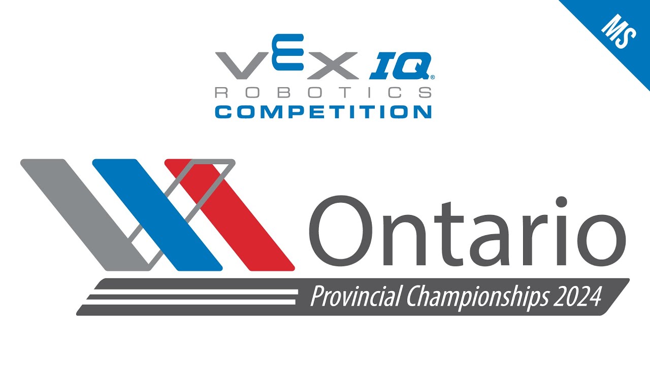 VEX Robotics Ontario VIQRC MS Provincial Championships 2024 Field Set 2 ...