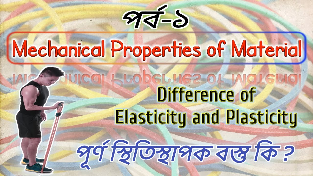 Mechanical Properties of Materials | Elasticity and Plasticity ...