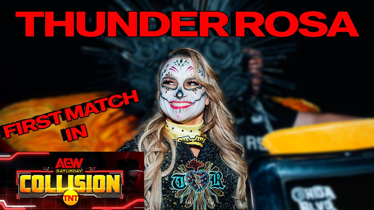 #ThunderRosa first #AEWCollision match - YouTube