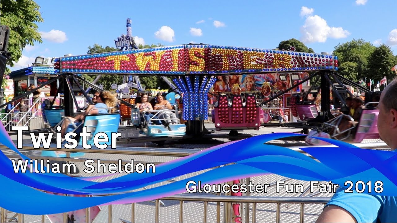 Twister - William Sheldon @ Gloucester Fun Fair 2018 - YouTube