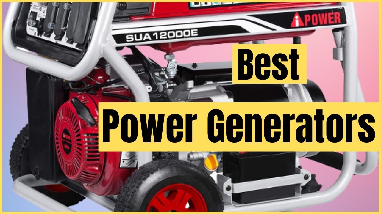 Top 6 Best Power Generators in 2022 - YouTube