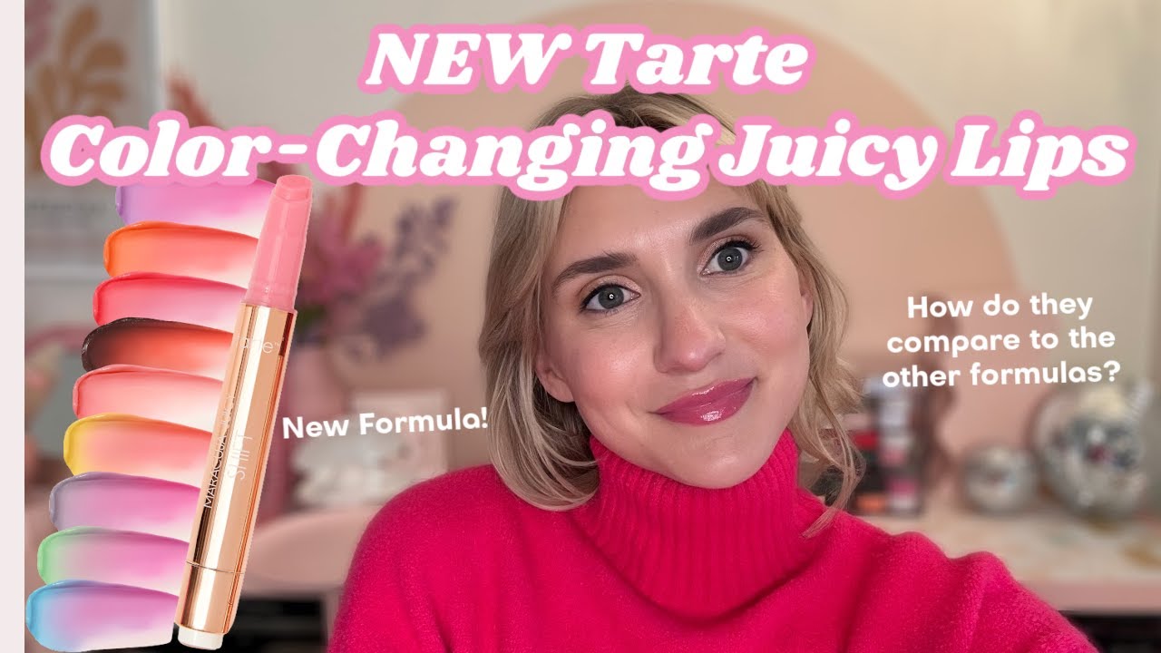NEW Tarte Maracuja Lip Shift // Another Ph-Adjusting Makeup Launch ...