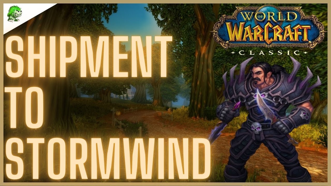 WoW Classic Shipment to Stormwind - YouTube