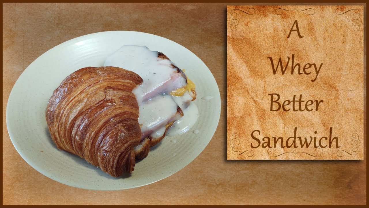 Thanksgiving Ham Sandwich: Maple Glazed Ham and Whey Gravy - YouTube