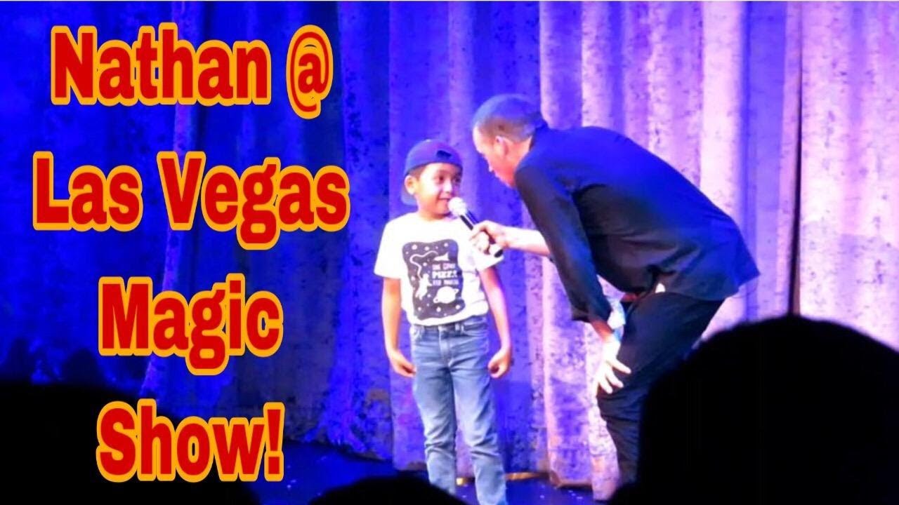 Magic Show in Las Vegas with Nathan Burton.. - YouTube
