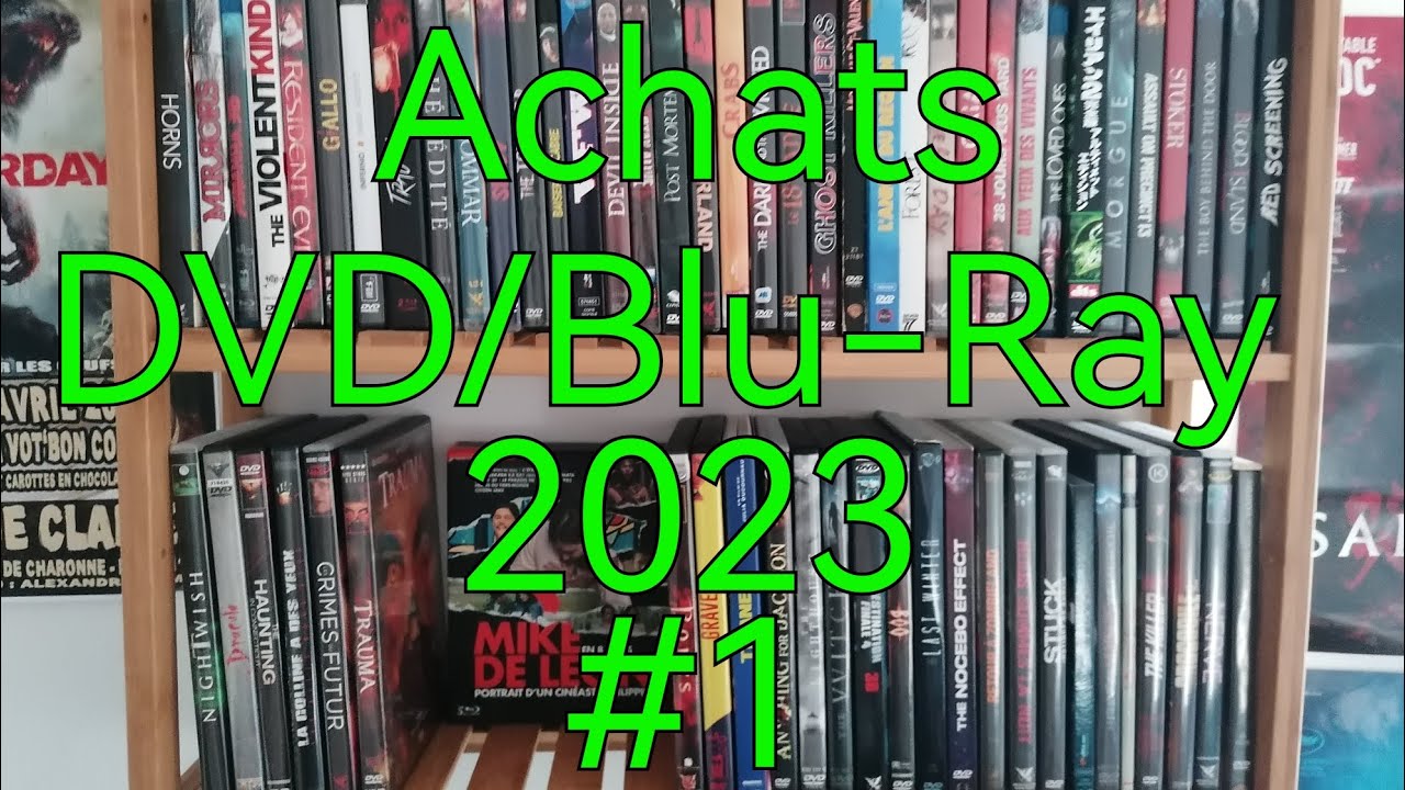 Ma Collection De DVDs/Blu-Ray 2023 #1 - YouTube