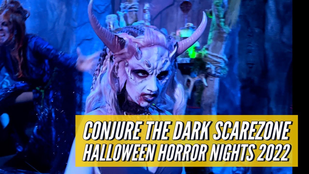 Conjure The Dark Scarezone Walkthrough - Halloween Horror Nights 2022 ...