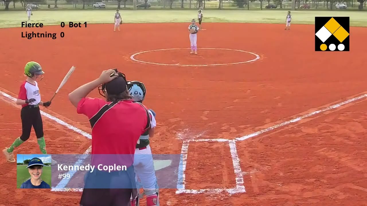 Fierce Fastpitch at Jupiter Lightning 12u Softball - YouTube