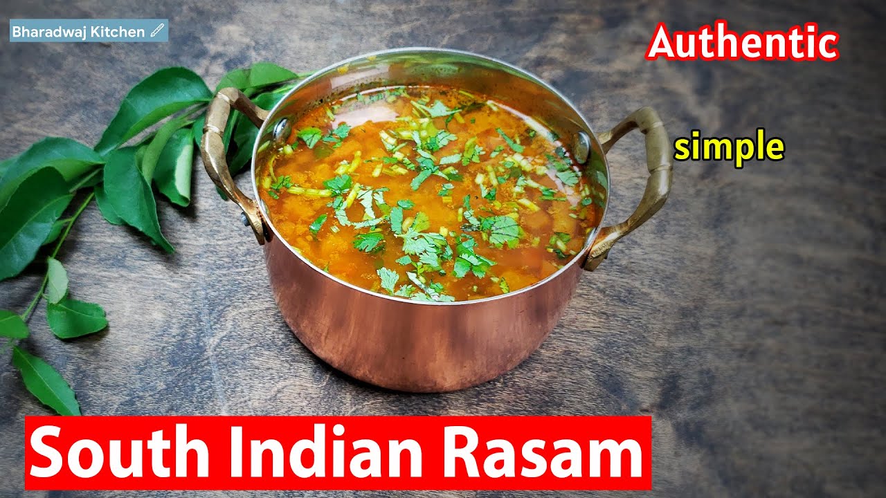 Easy South Indian Rasam | Tomato Rasam With Rasam Powder| Authentic ...