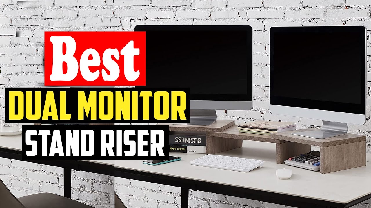 Top 10 Best Dual Monitor Stand Riser in 2023 Reviews - YouTube