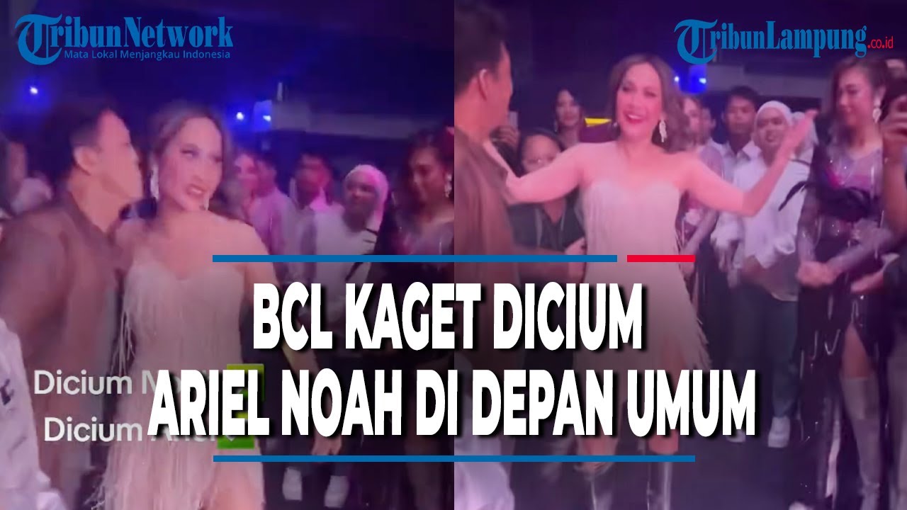 Bcl dicium Ariel Noah | Penyanyi Bunga Citra Lestari | Vokalis Noah ...