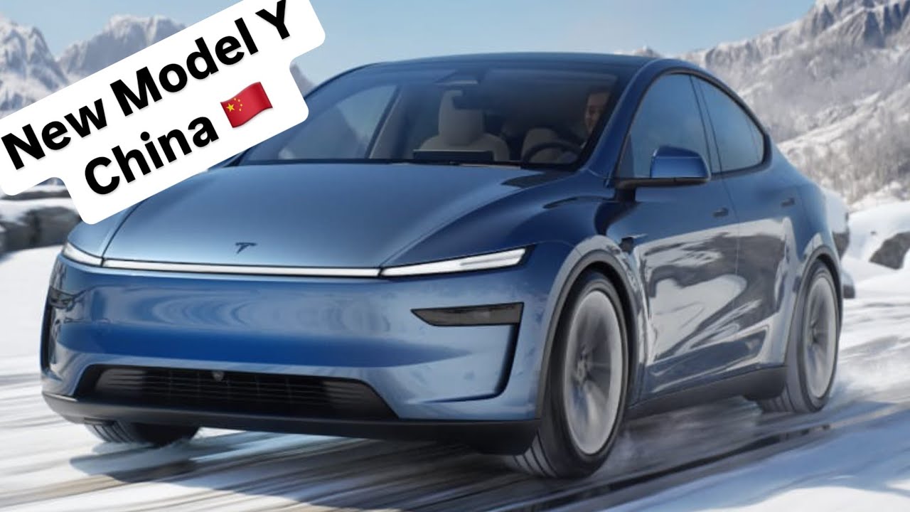 Breaking: New Model Y LAUNCH in China, Starts $35k, 350 mil Range - YouTube