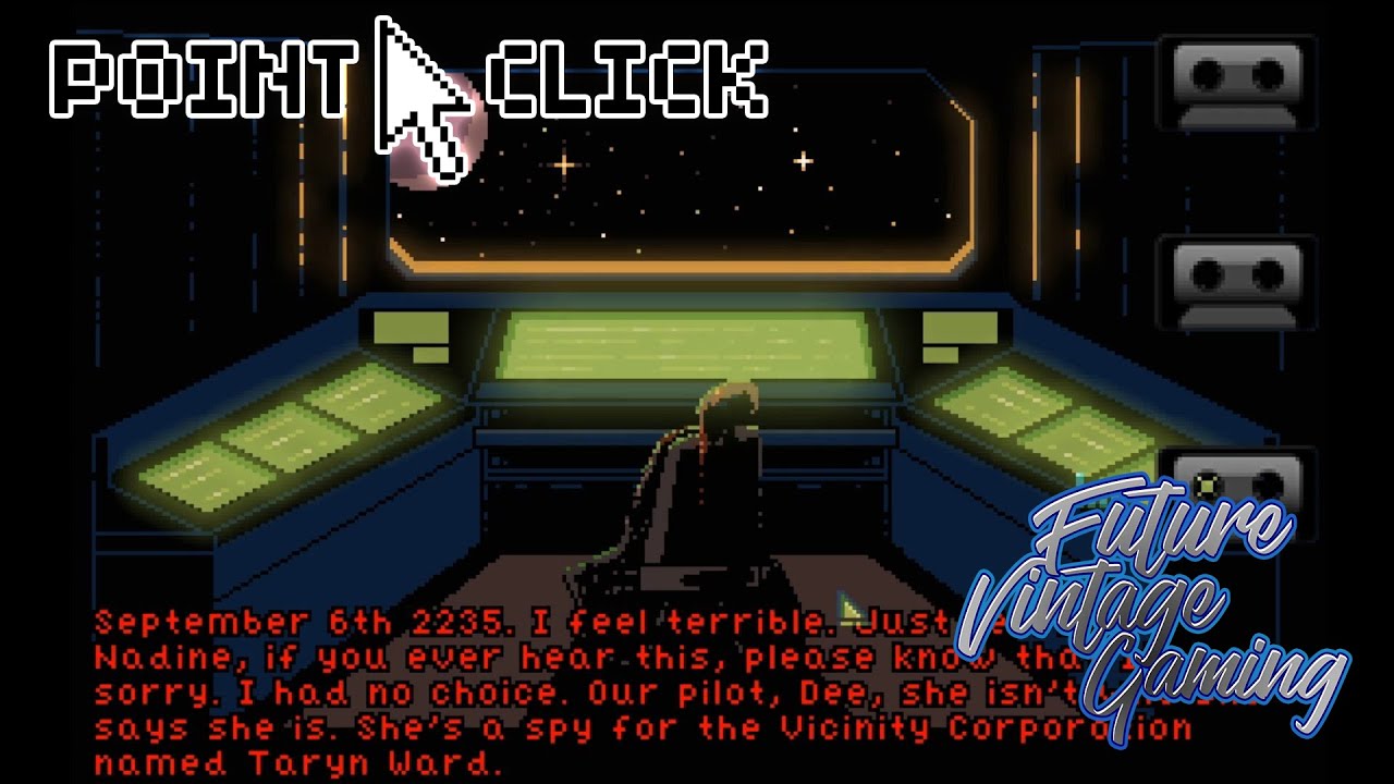 Interstellar Interruption (AGS) AdvJam23 Free Pixel Art Scifi Point and ...
