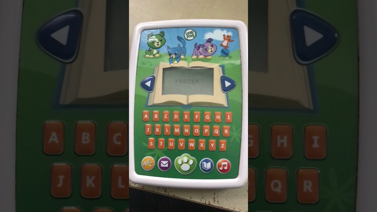 LeapFrog My Own Story Time Pad - YouTube