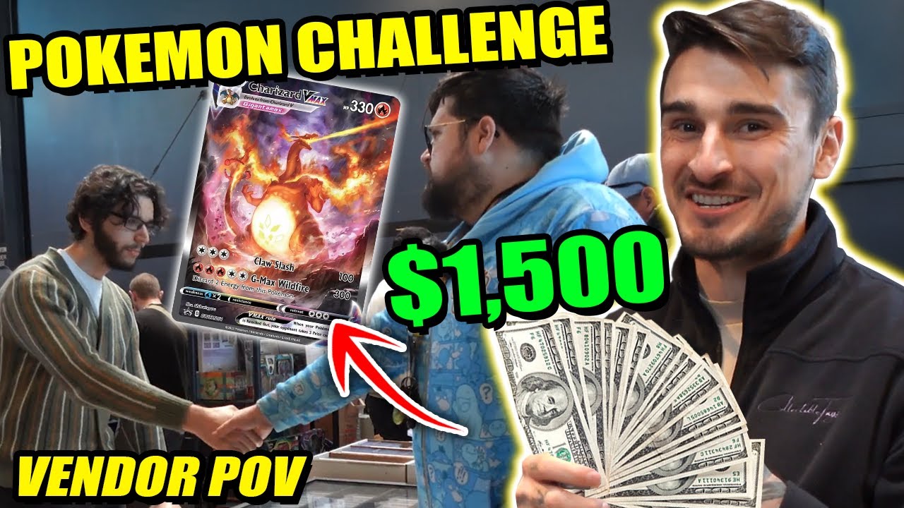 How much MONEY can we make? | Pokemon card challenge - YouTube